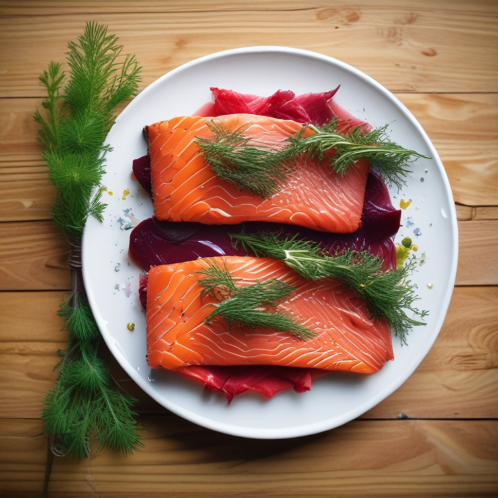 Salmon Gravlax Recipe (Beet Cured Infusion)