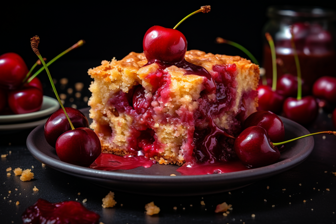 Cherry Dump Cake Recipe (6 Ingredients Only)