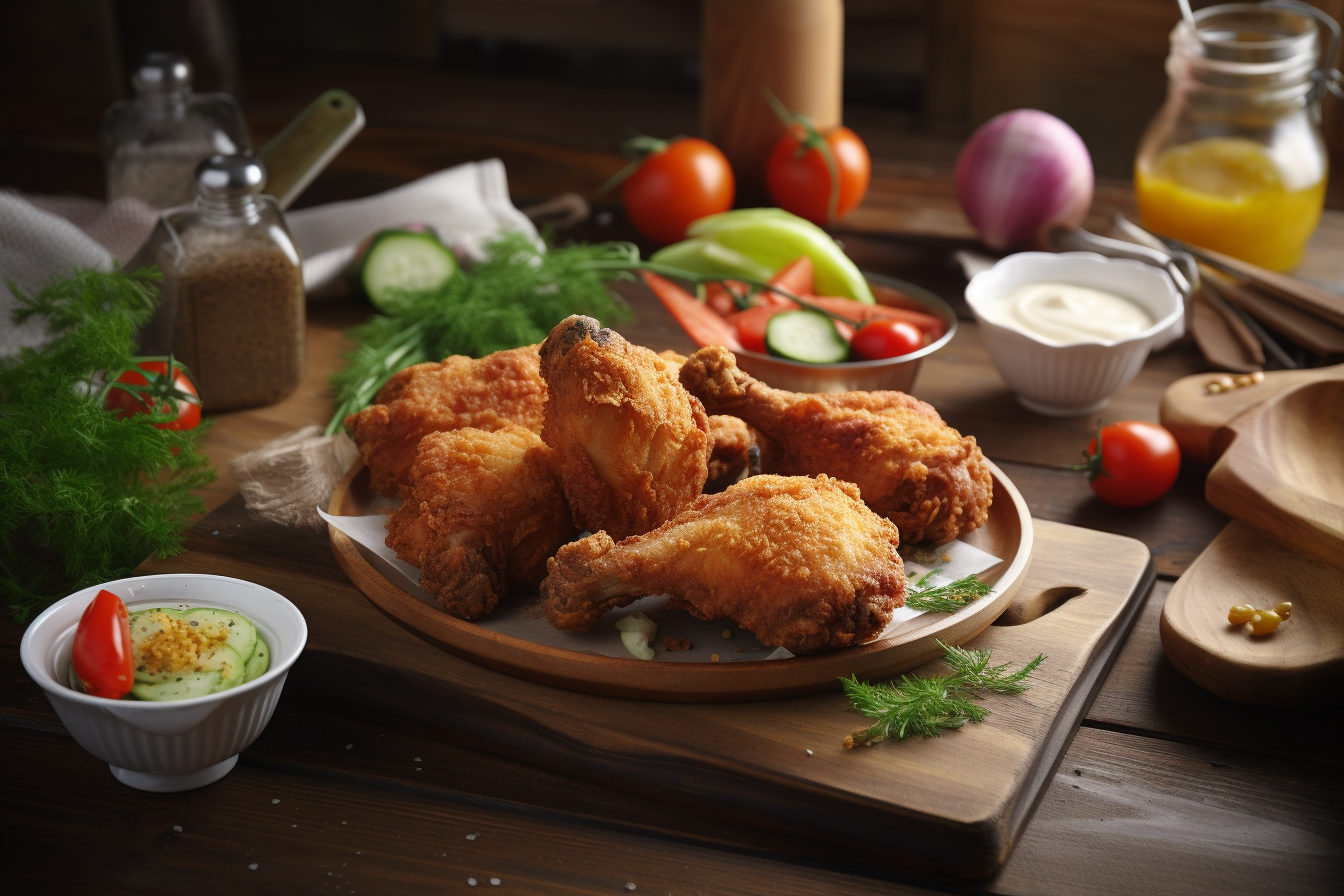 Fried Chicken Recipe "Homestyle Fried Chicken Delight"