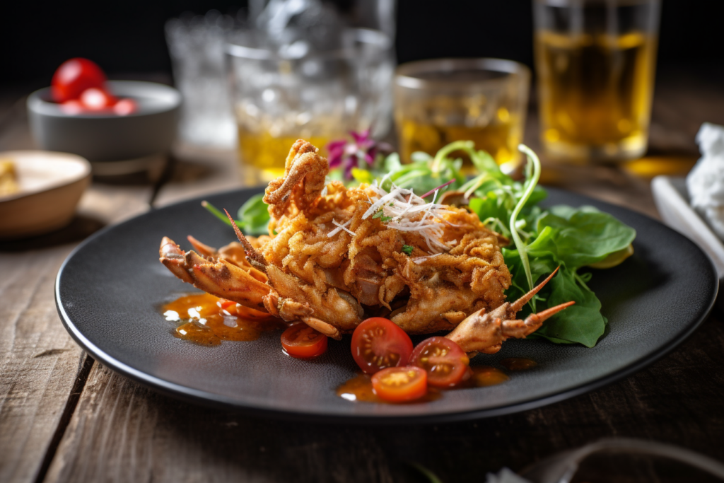 Soft Shell Crab Recipe (Oceanic Elegance)