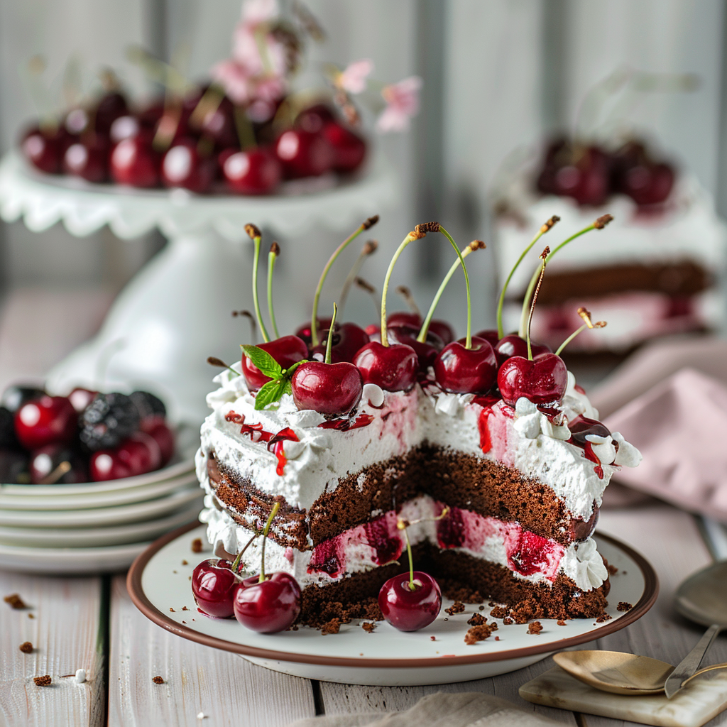 Cherry Delight Cake Recipe (A Sweet Symphony of Flavors)