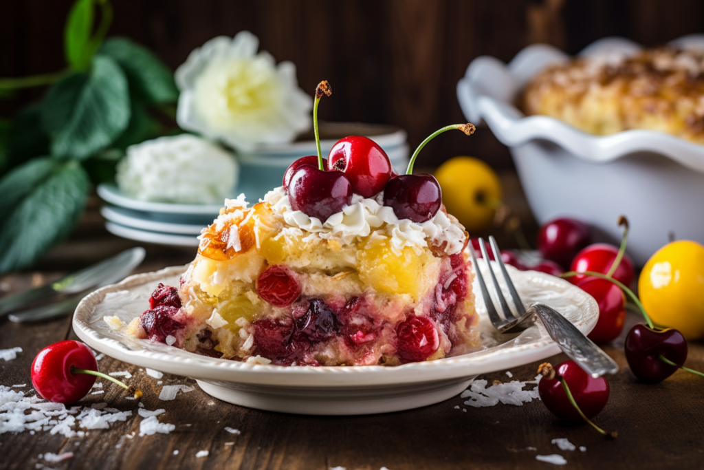 Cherry Pineapple Dump Cake Recipe Fruitful Bliss