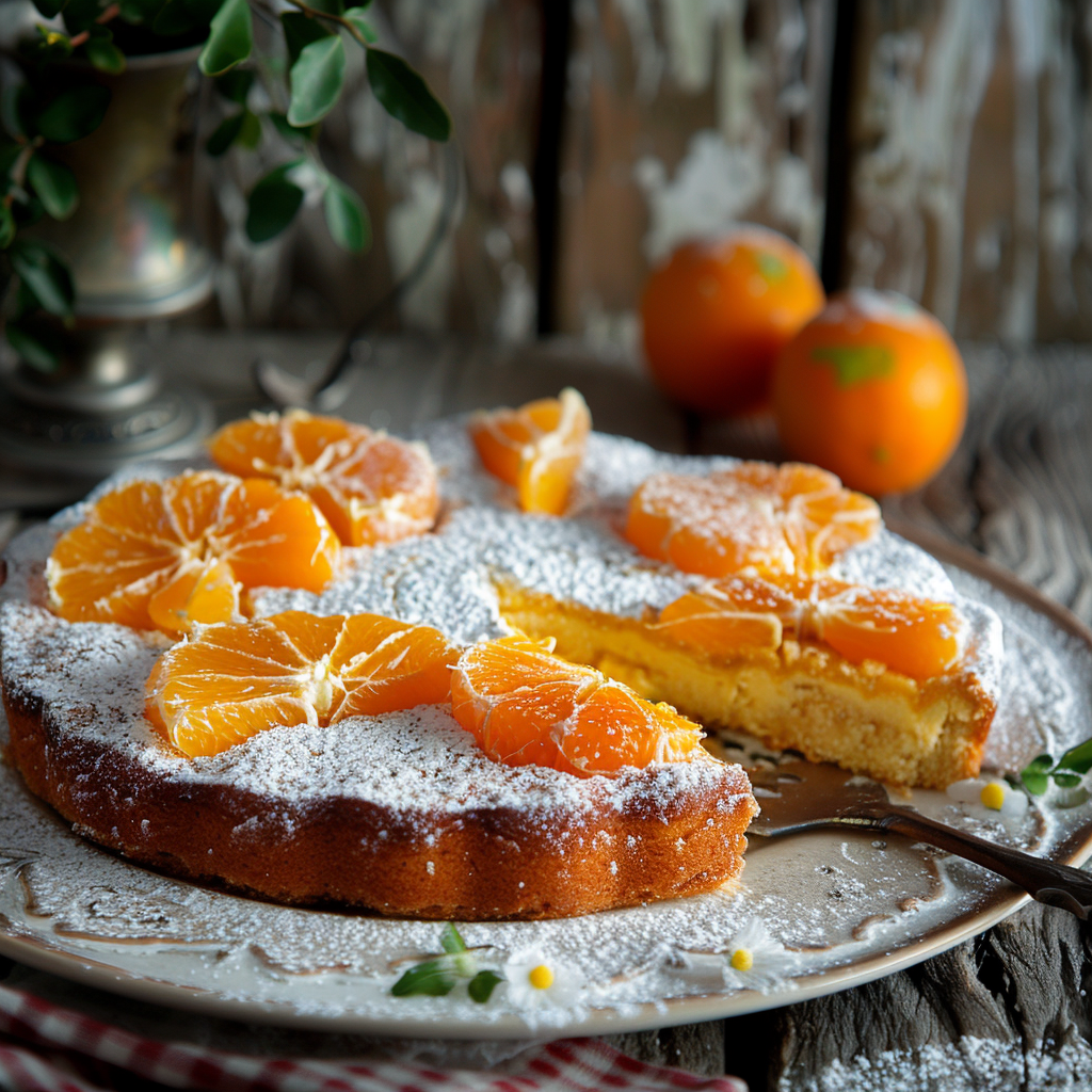 Mandarin Orange Cake recipe