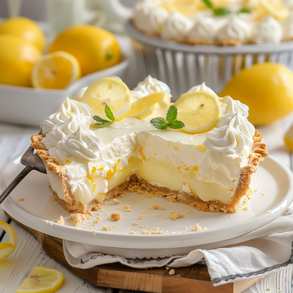 Lemon Icebox Pie Recipe (Zingy Lemon Magic)