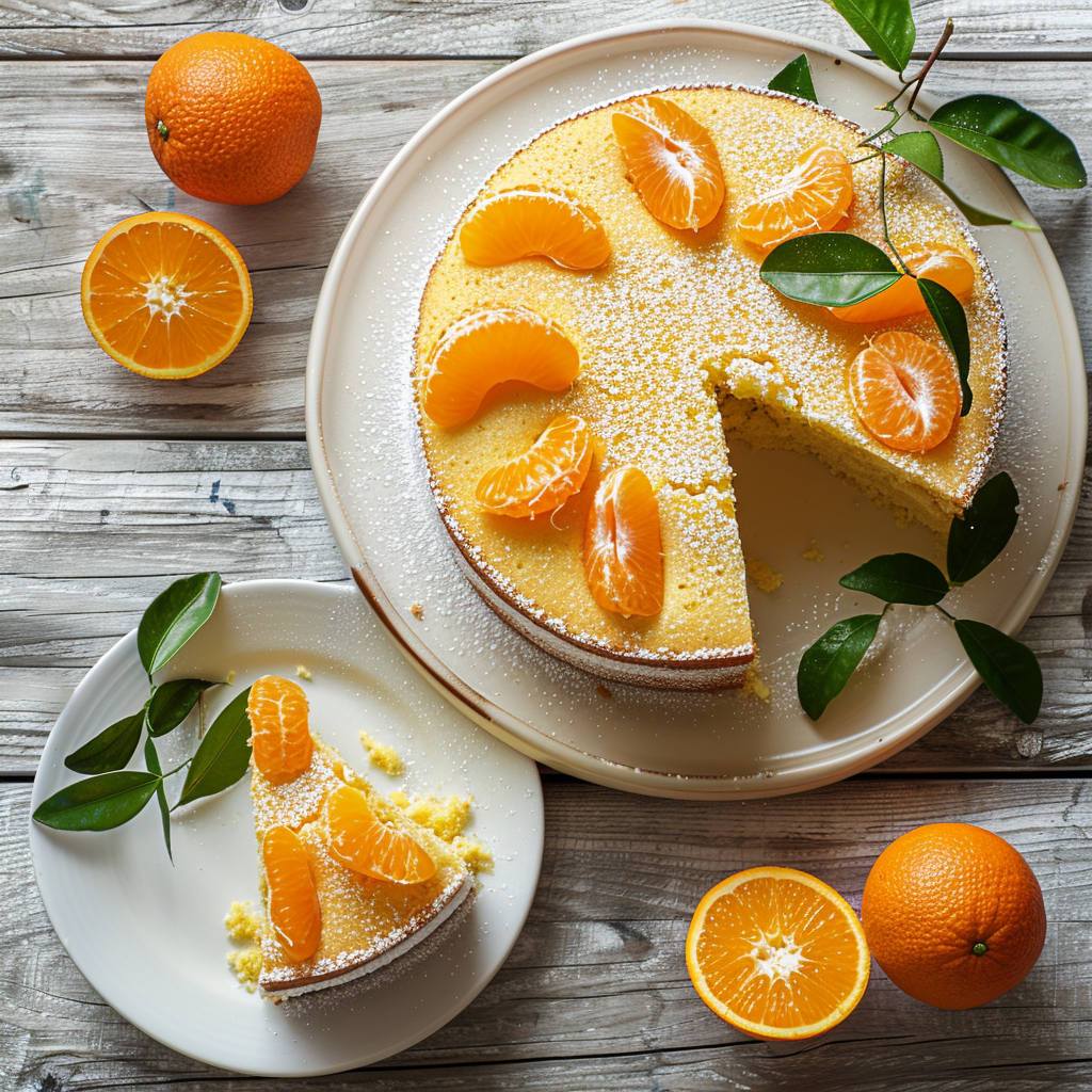 Mandarin Orange Cake recipe (A Slice of Citrus Paradise)
