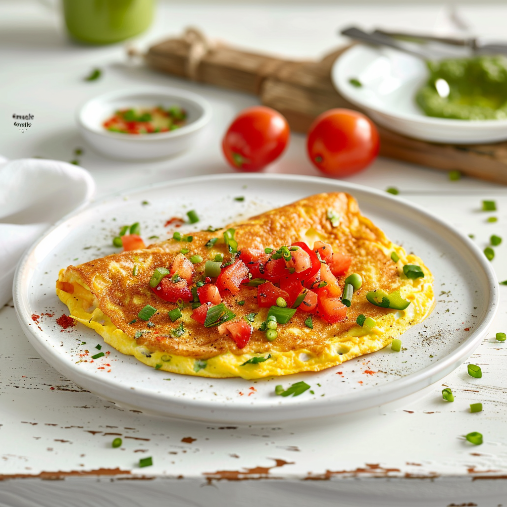 Omelette Recipe "Your Quick Breakfast in 10 Minutes"