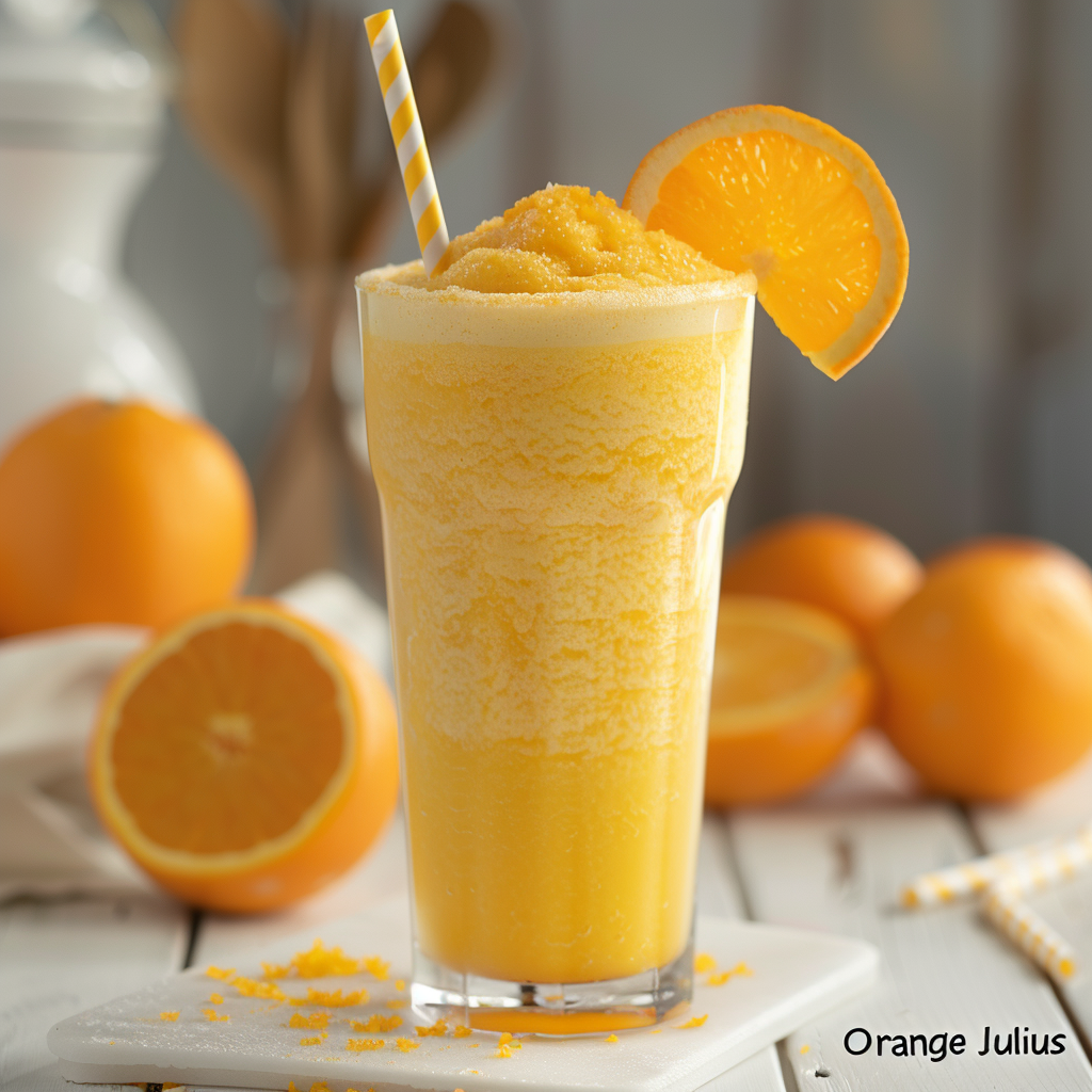 Orange Julius Recipe {Smoothie Ready in 5 Minutes}