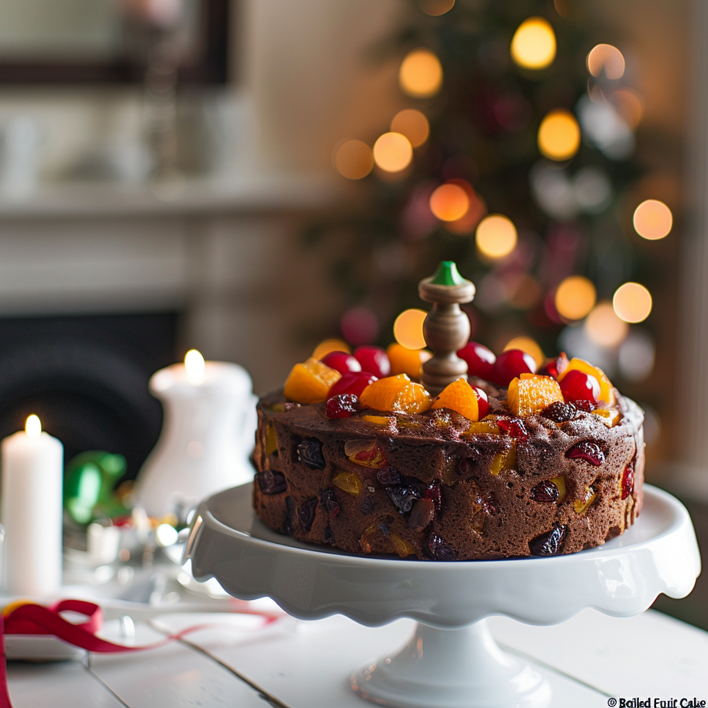 Boiled Fruit Cake Recipe