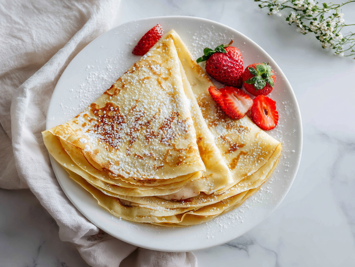 Sweet and Delicious Crepes Recipe!