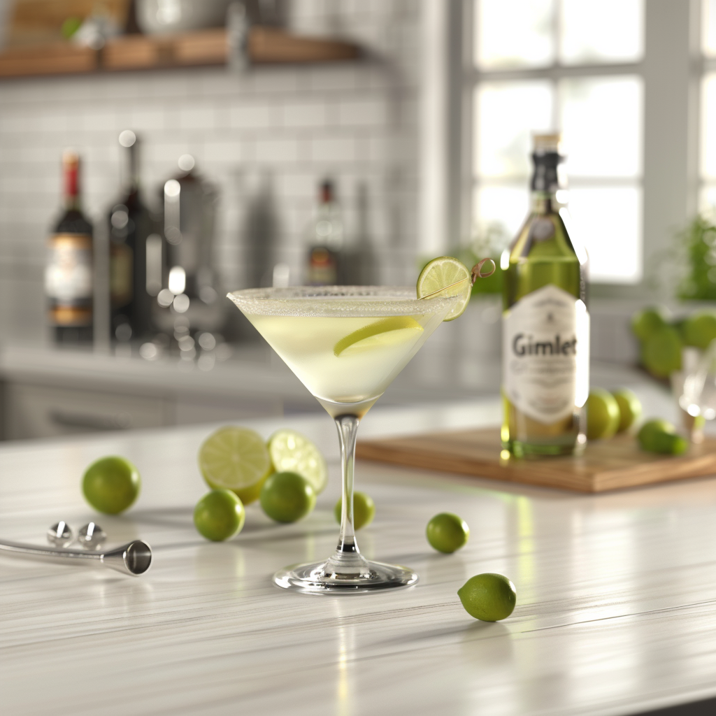 Gimlet Recipe "A Blend of Gin and Lime"