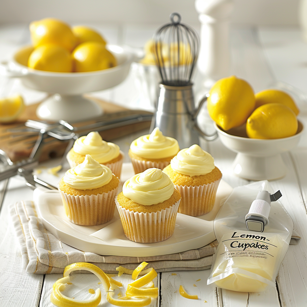 Lemon-Filled Cupcakes Recipe: Tangy Delights Await!