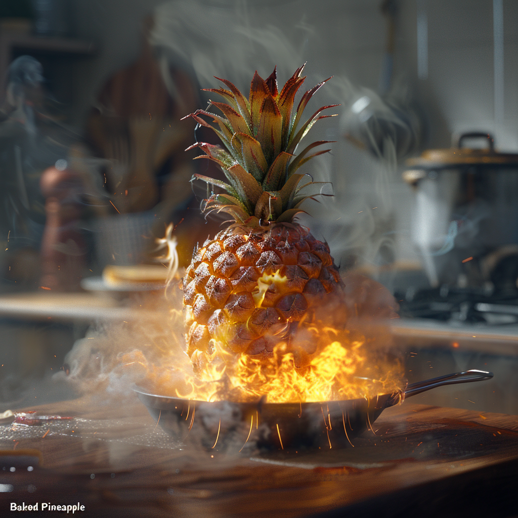 Baked Pineapple Recipe: Honey Roasted Sensation!
