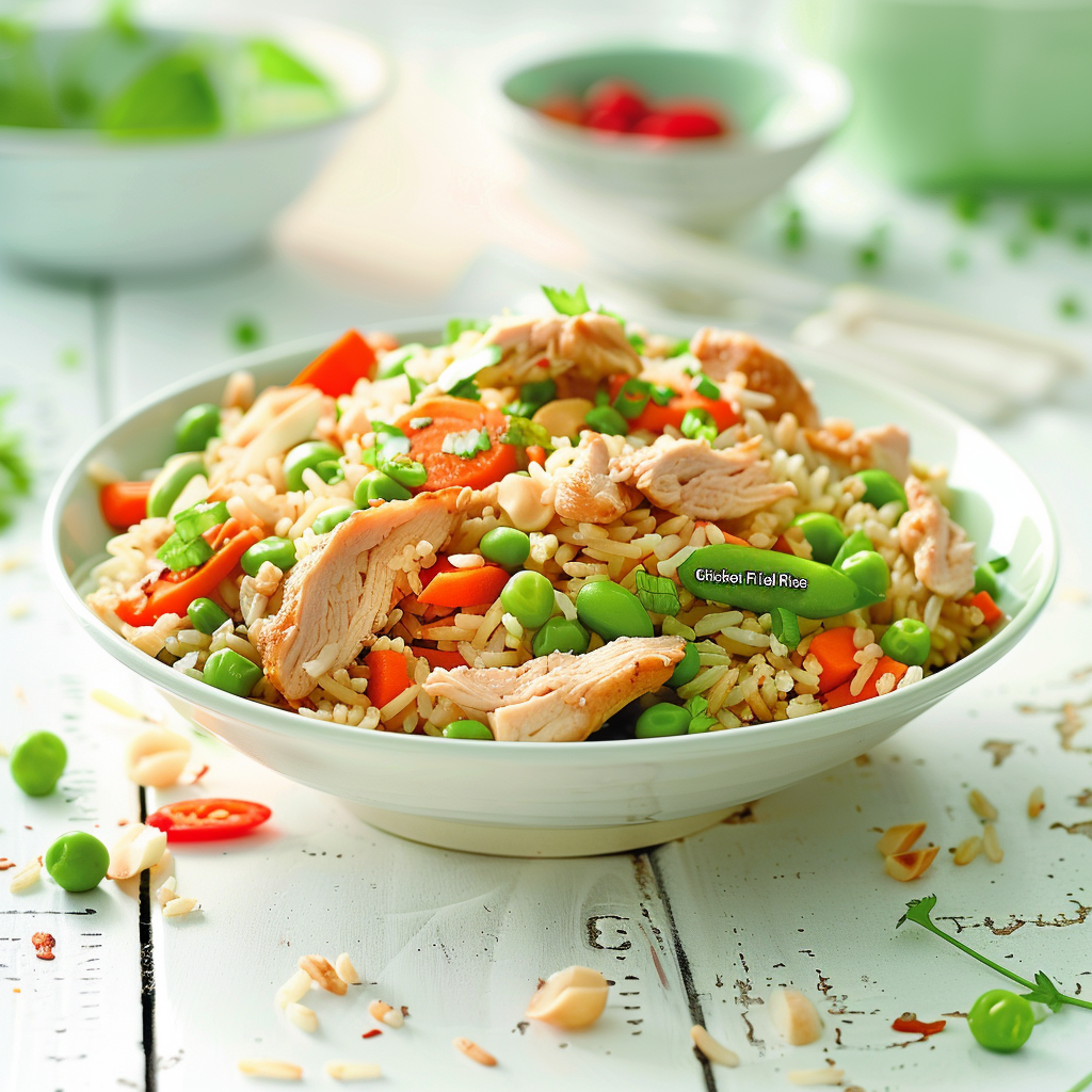 Chicken Fried Rice Recipe {A Quick Delight}