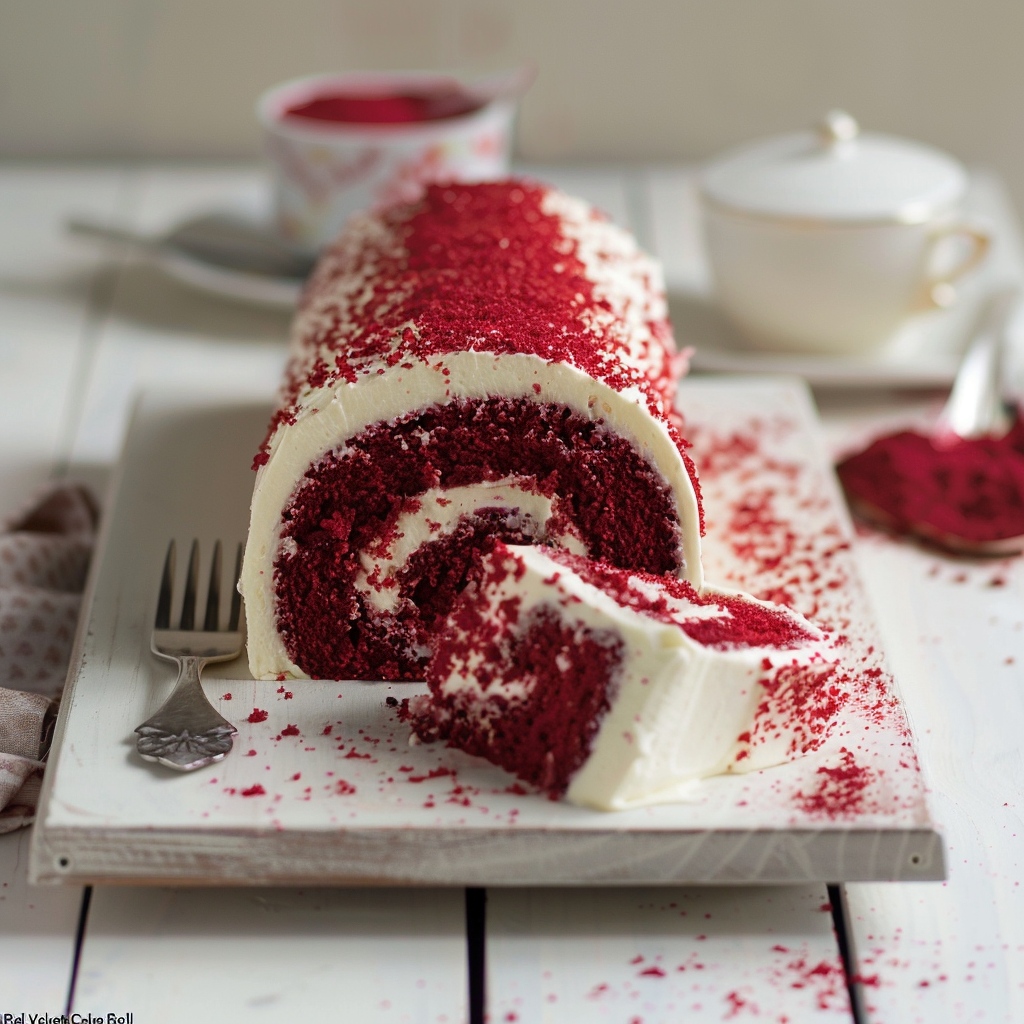 Red Velvet Cake Roll Recipe: Roll Your Way to Deliciousness!