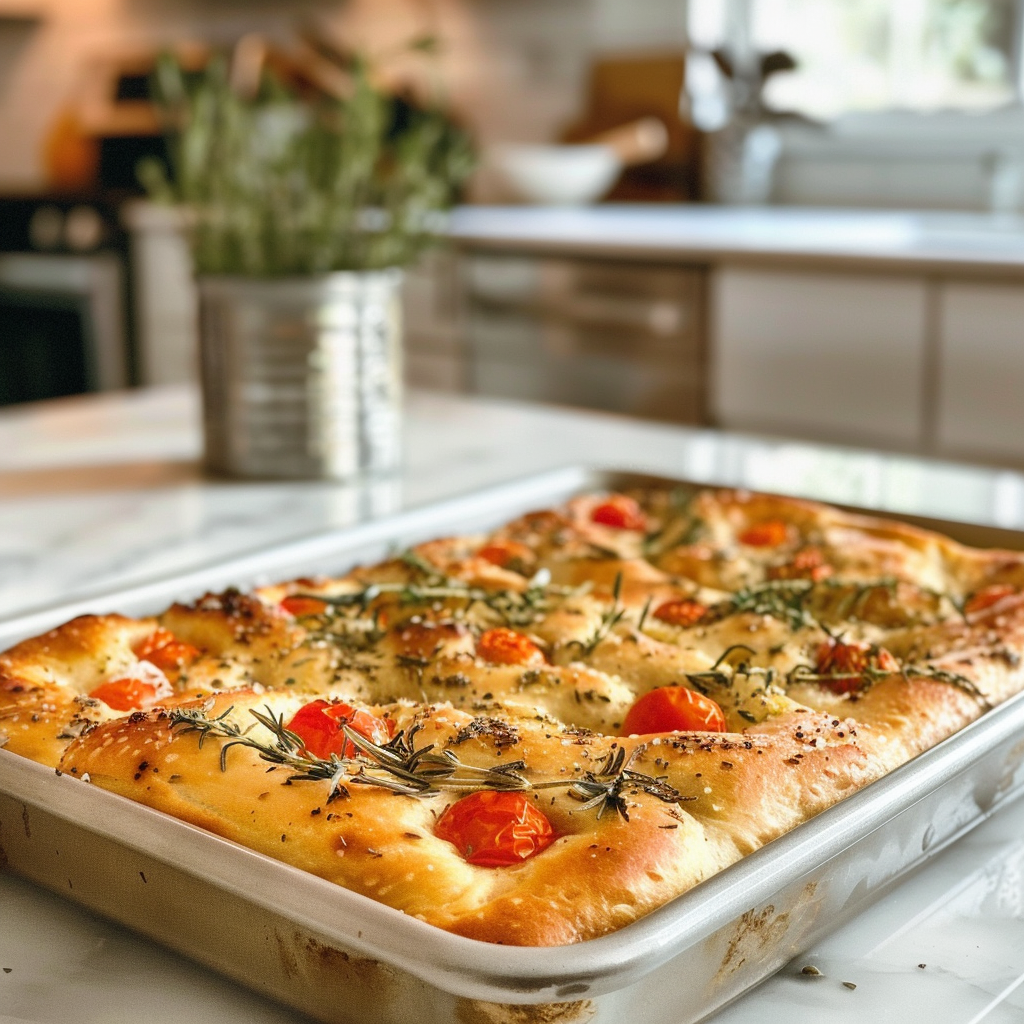 Focaccia Recipe: Perfect Fluffy Dish