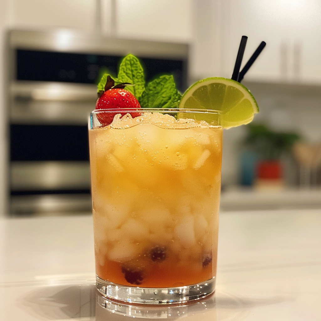 Mai Tai Recipe (Easy Non - Alcoholic Way)