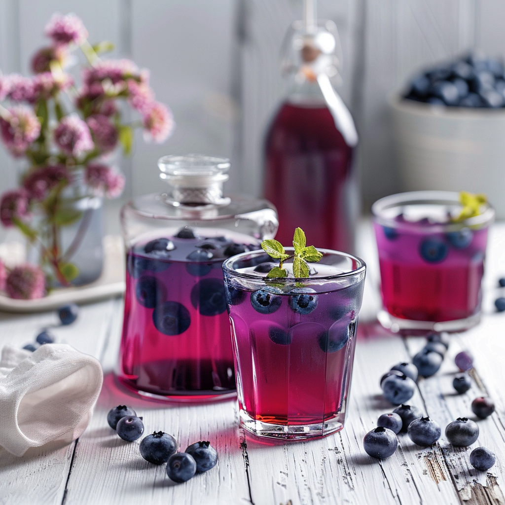 Blueberry Vodka Recipe (A Drink with Just 4 Ingredients)