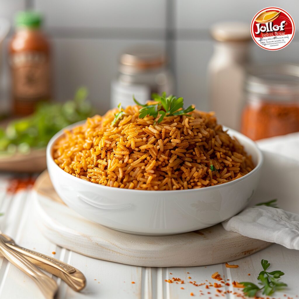 Jollof Rice Recipe "Bursting with Flavor and Color"