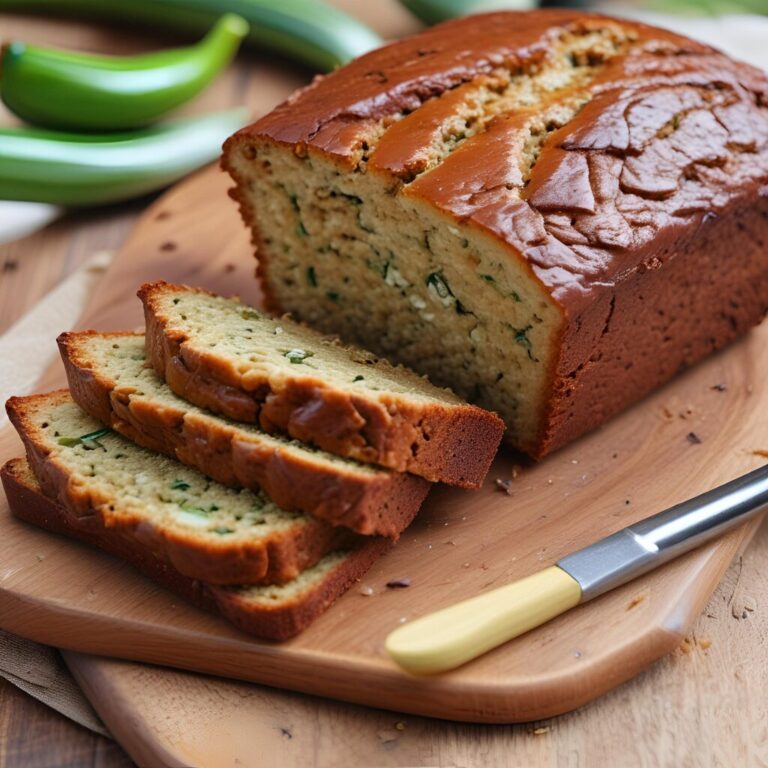 Zucchini Bread Recipe (With Crunchy Walnuts)