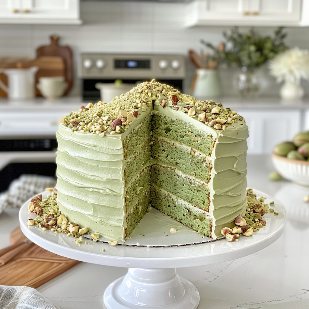 Pistachio Cake Recipe: A Delicious Nutty Dessert!