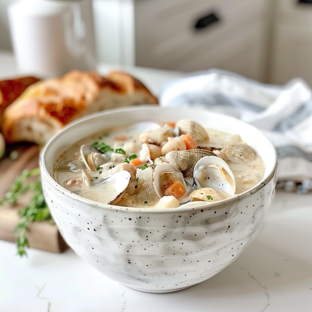Creamy Clam Chowder Recipe Easily Homemade