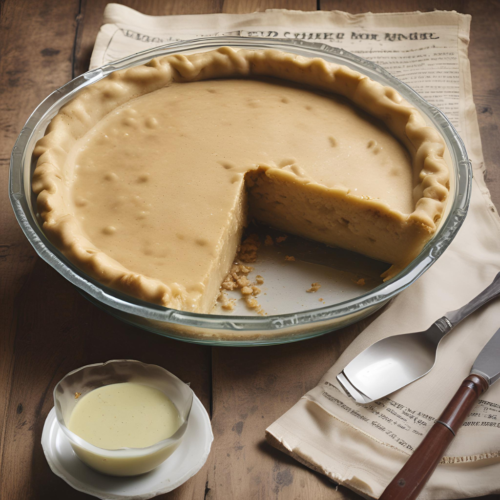 Water Pie Recipe {A Classic from The Great Depression}