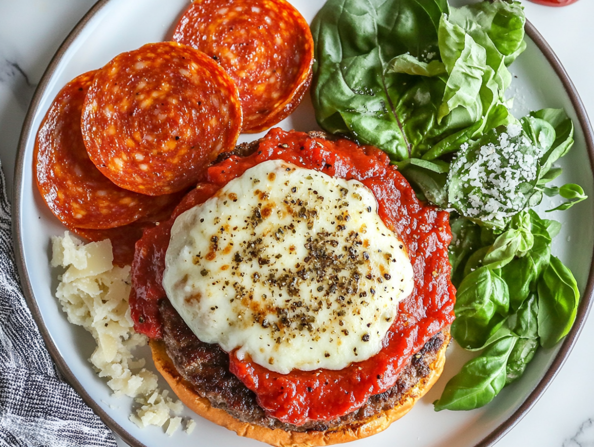 Pizza Burger Recipe