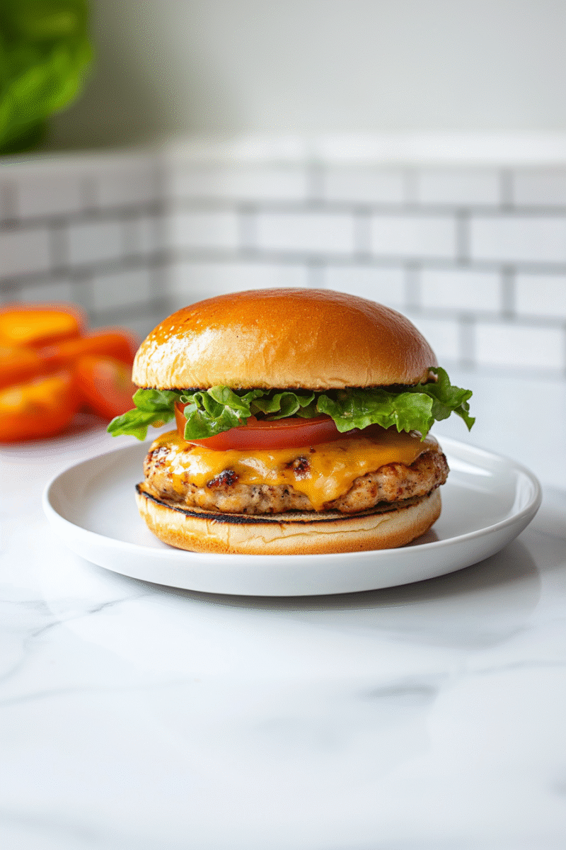 Easy Chicken Burgers Recipe Ready in 20 Minutes!