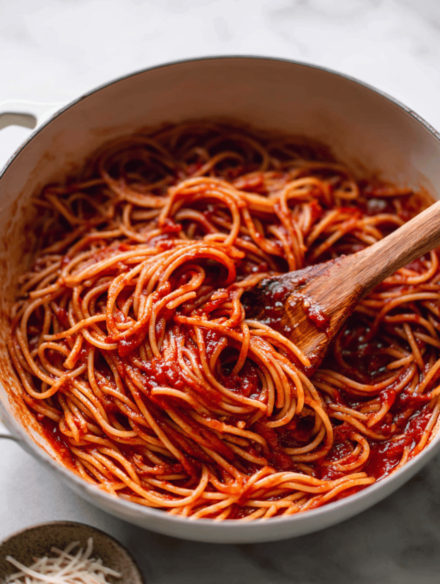 Halloween Bloody Spaghetti with Sausage Fingers — A Ghoulish Feast for ...
