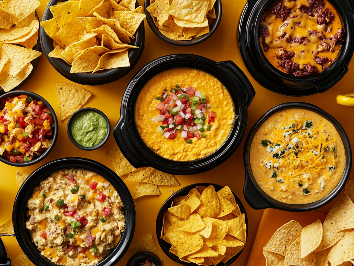 15+ Easy Crockpot Dips for Game Day